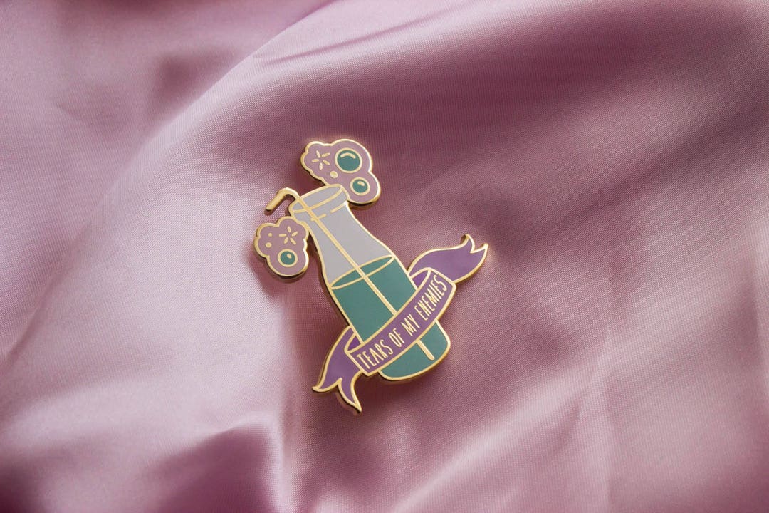 Tears of My Enemies Enamel Pin - Etsy