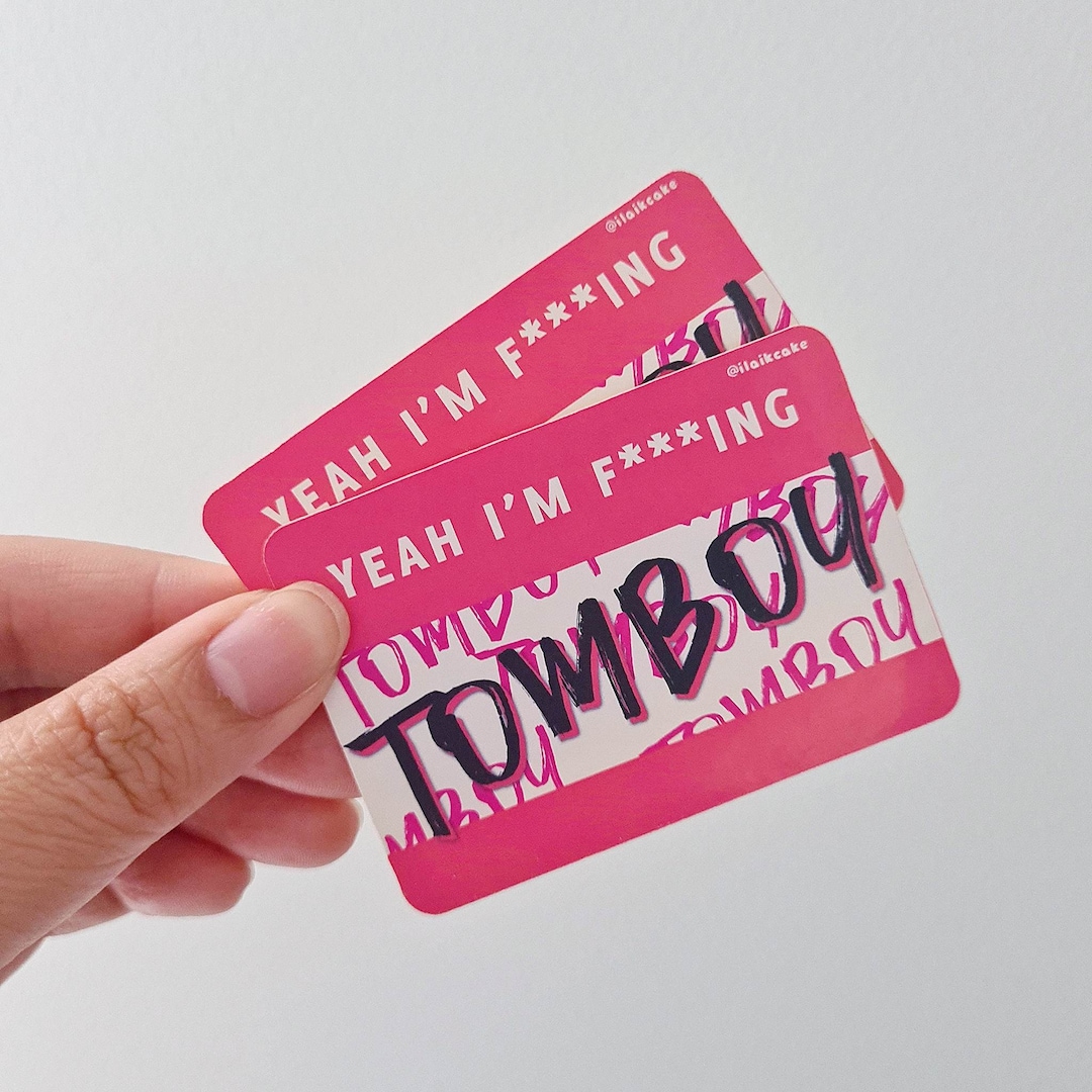 TOMBOY (G)I-DLE Sticker (scrapbooking / Diary Journal / Notebook Study ...