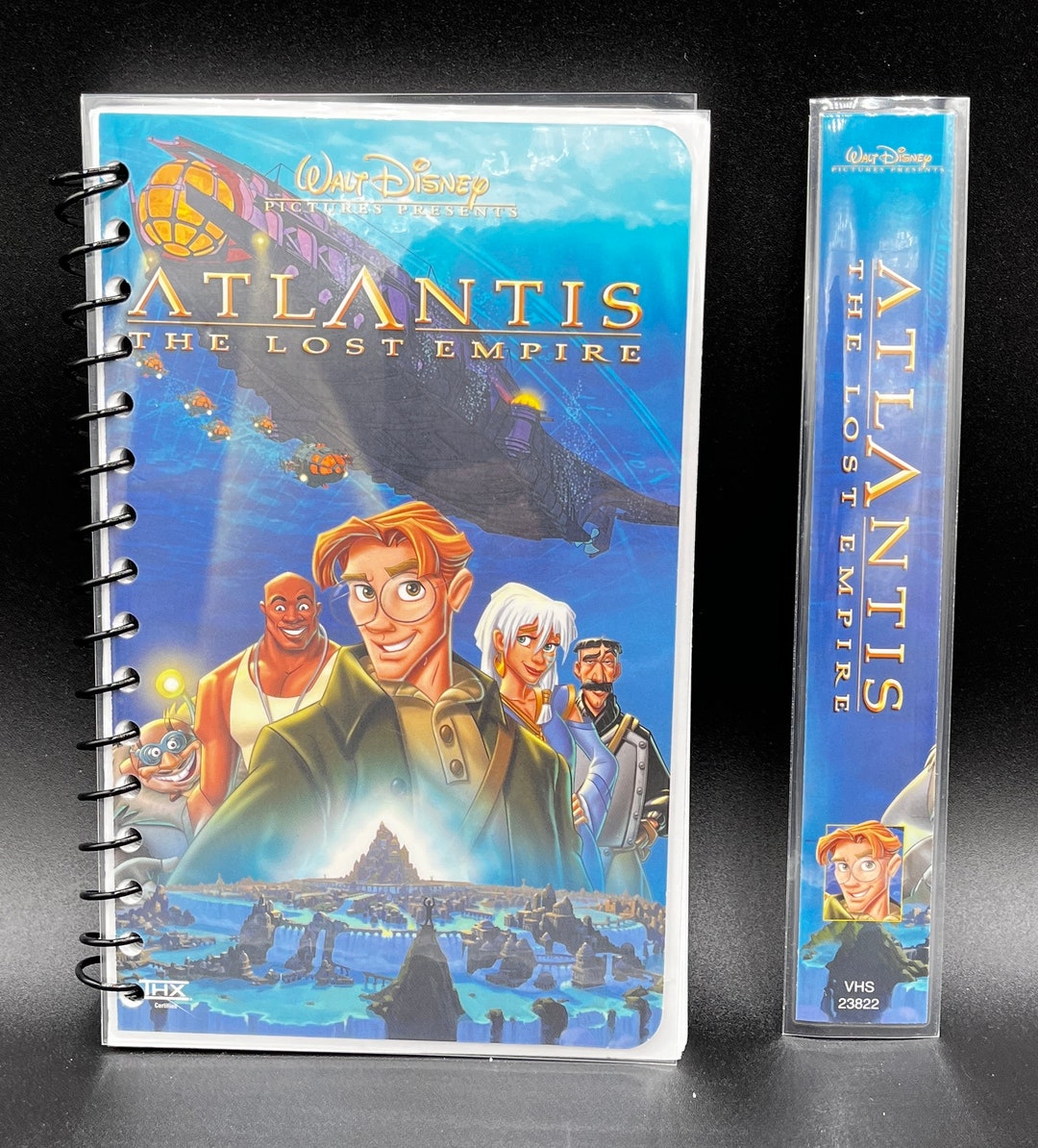 Upcycled Atlantis the Lost Empire VHS Notebook - Etsy