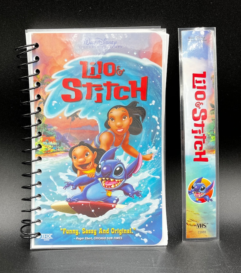 Upcycled Lilo & Stitch VHS Notebook – Handmade Disney Journal – 2000s ...