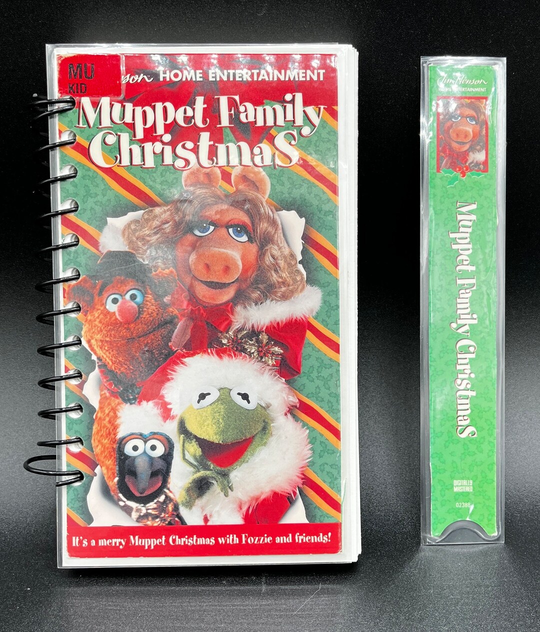 Upcycled Muppet Family Christmas VHS Notebook - Etsy