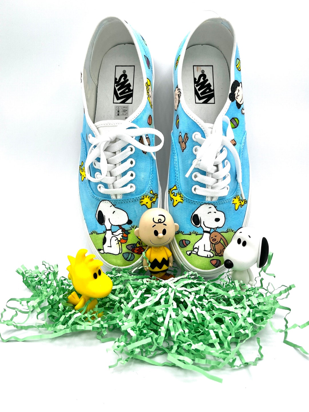 Custom Easter Snoopy Vans — Hand-painted by Sadsidekick - Etsy