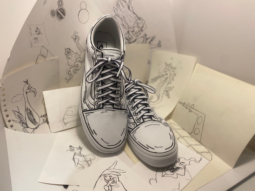 Animation Custom Vans - Etsy