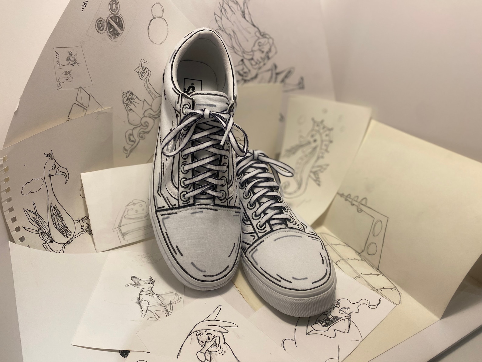 Animation Custom Vans - Etsy