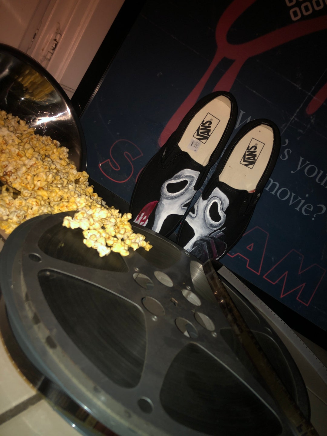 Scream Custom Vans - Etsy Österreich