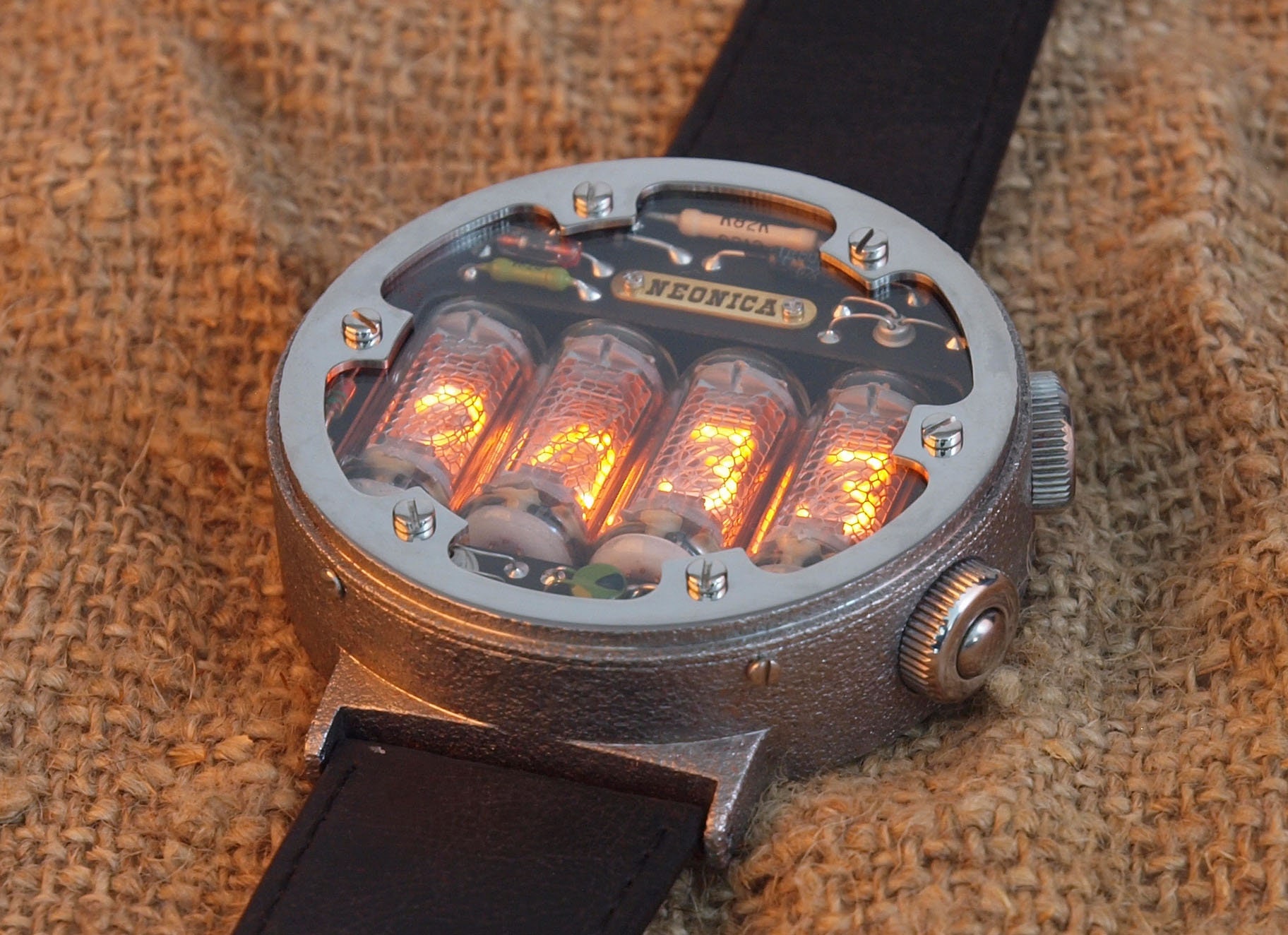 Nixie Wrist Watch styled Metro 3D accelerometer | Etsy