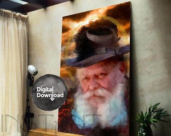 Lubavitcher Rebbe Art | Etsy
