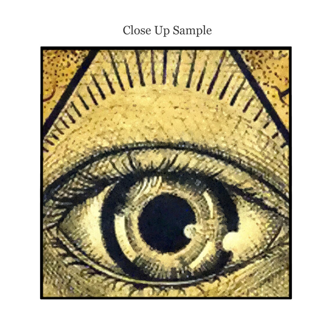 Masonic Eye Providence Pyramid Art Print Masonic Symbols | Etsy