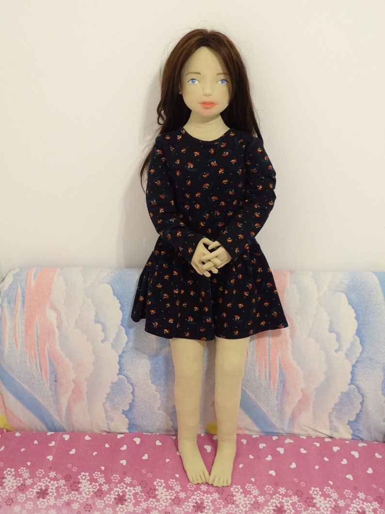 Life Size Child Art Doll, Large Waldorf Doll, Custom Realistic Doll - Etsy