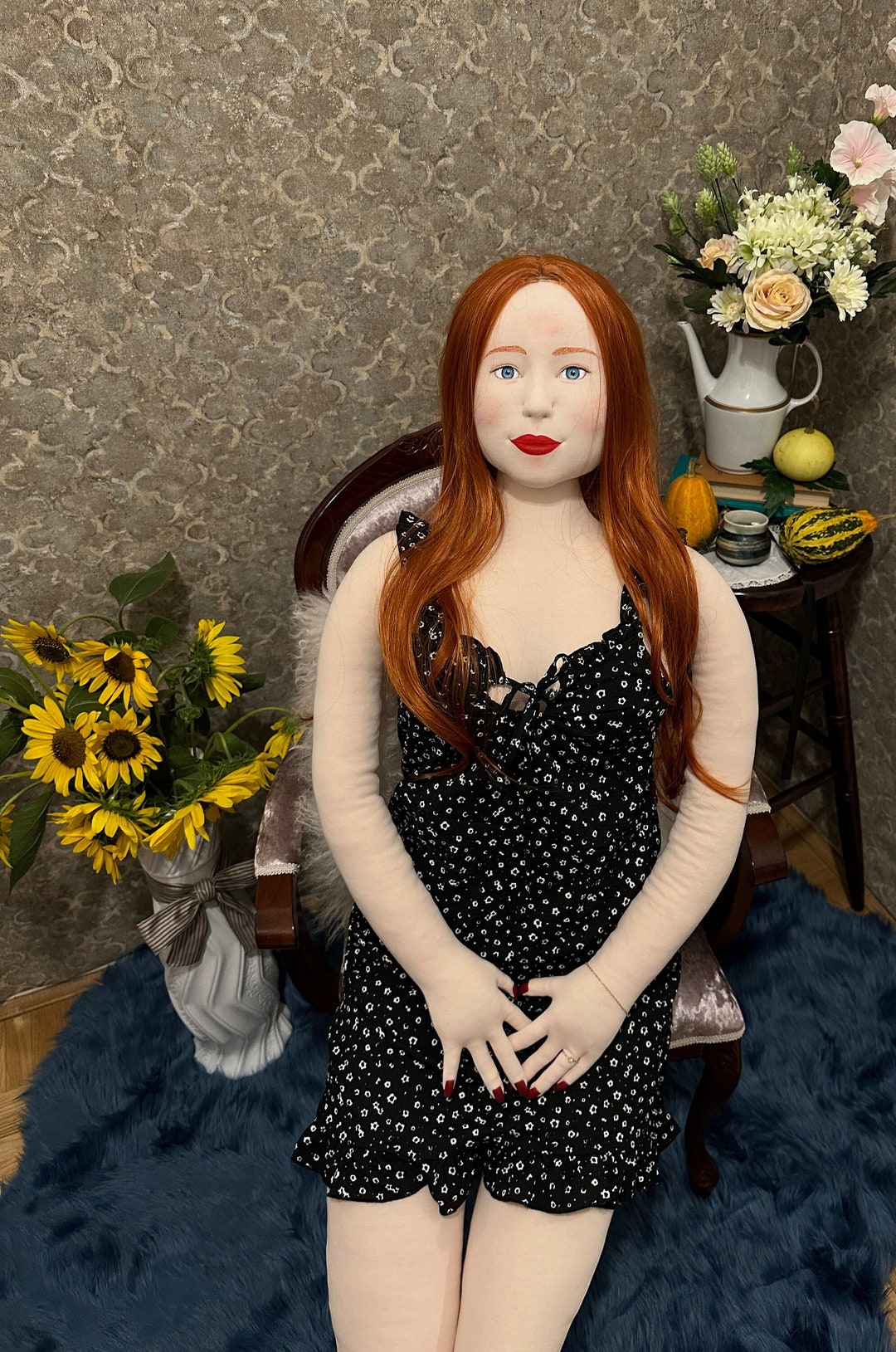 Life Size Realistic Doll, Comfort Doll, Therapy Doll, Large Waldorf ...