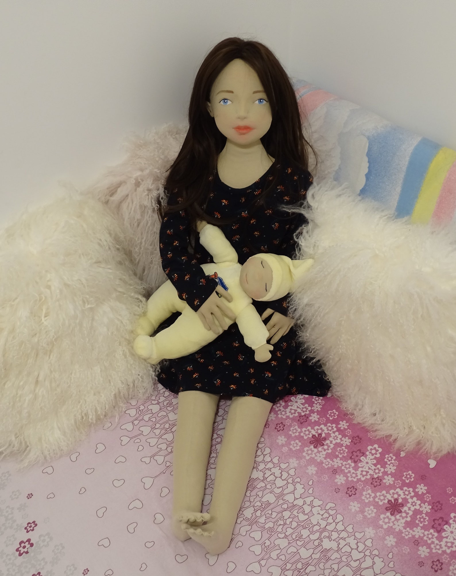 Life Size Child Art Doll, Large Waldorf Doll, Custom Realistic Doll - Etsy