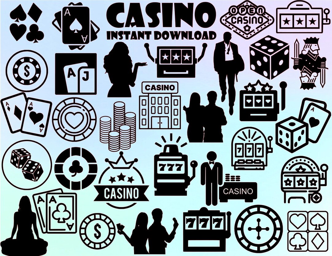 Casino Svg Bundle, 32 Images, Casino Svg, Cards Svg, Slot Machine Svg ...