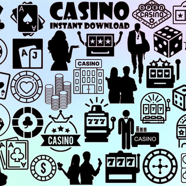 Slot Machine Svg - Etsy