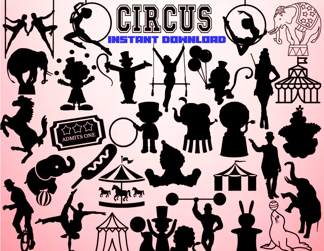 Circus Svg Bundle, 32 Images, Circus Svg, Circus Show Svg, Carnival Svg ...