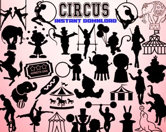 Circus Svg Bundle, Circus Svg, Circus Show Svg, Carnival Svg, Circus ...
