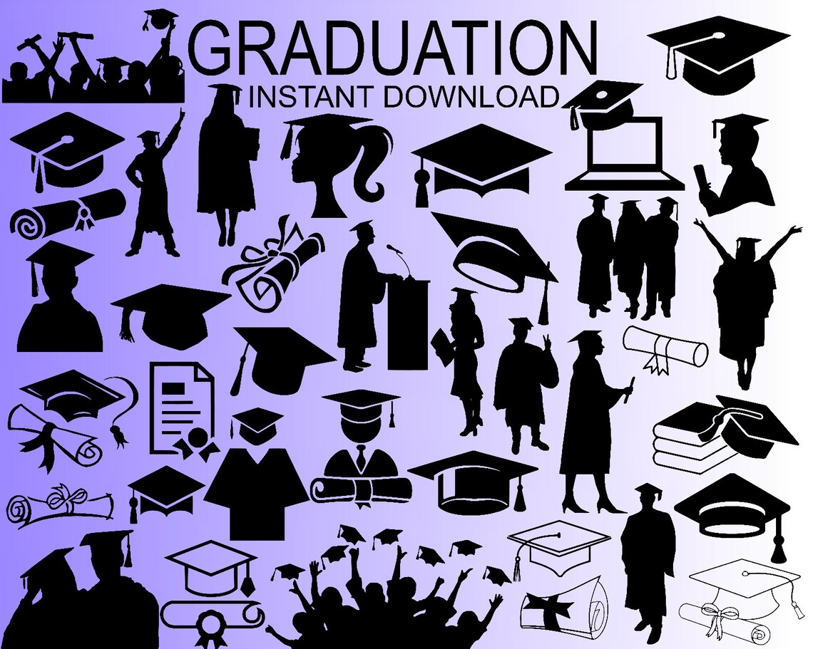 Graduation Bundle SVG 38 Images Graduation Svg Png Files - Etsy