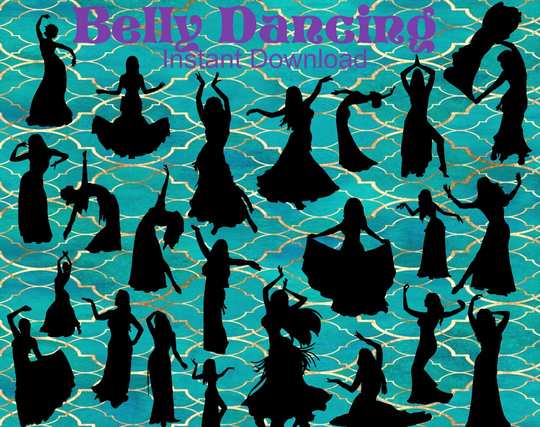 Belly Dancing Svg Bundle, 23 Images, Dancing SVG, Belly Dancing PNG ...