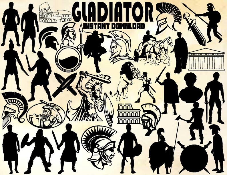 125 Man Svg Bundle, Man Svg, Military Svg, Gladiator Svg, Bodybuilder ...