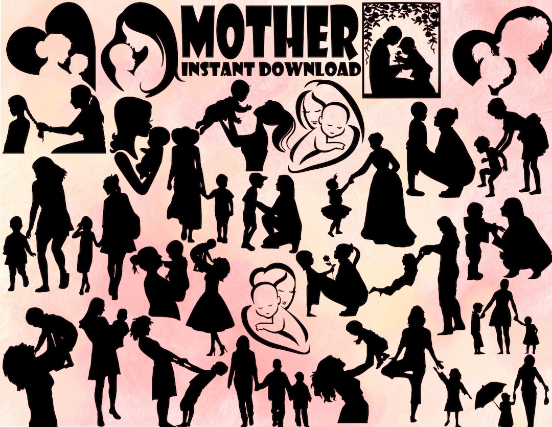 Mother Svg Bundle 30 Images Woman Svg Mom Svg Mother Svg - Etsy