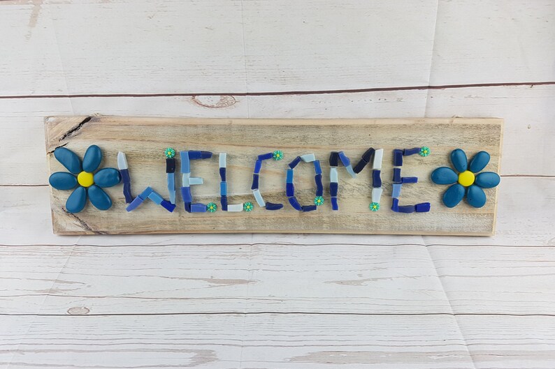 Welcome Sign. Rustic Recycled Timber Welcome Sign Wording in - Etsy