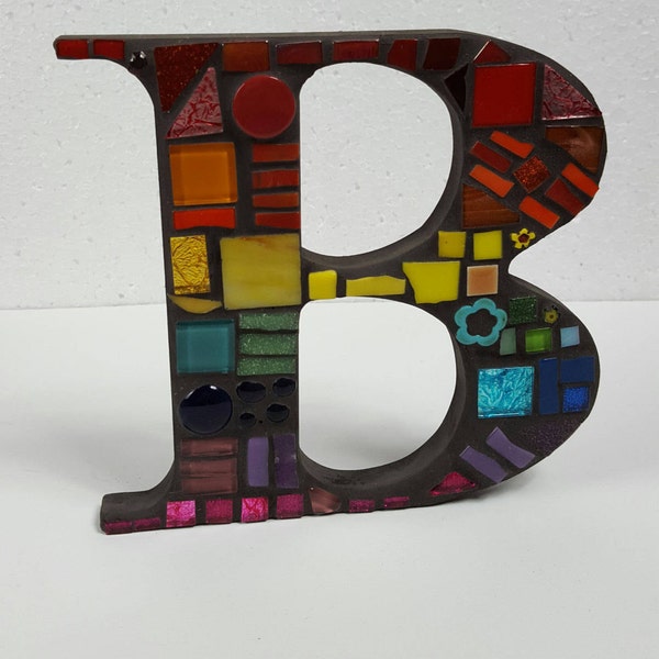 Mosaic Letters - Etsy