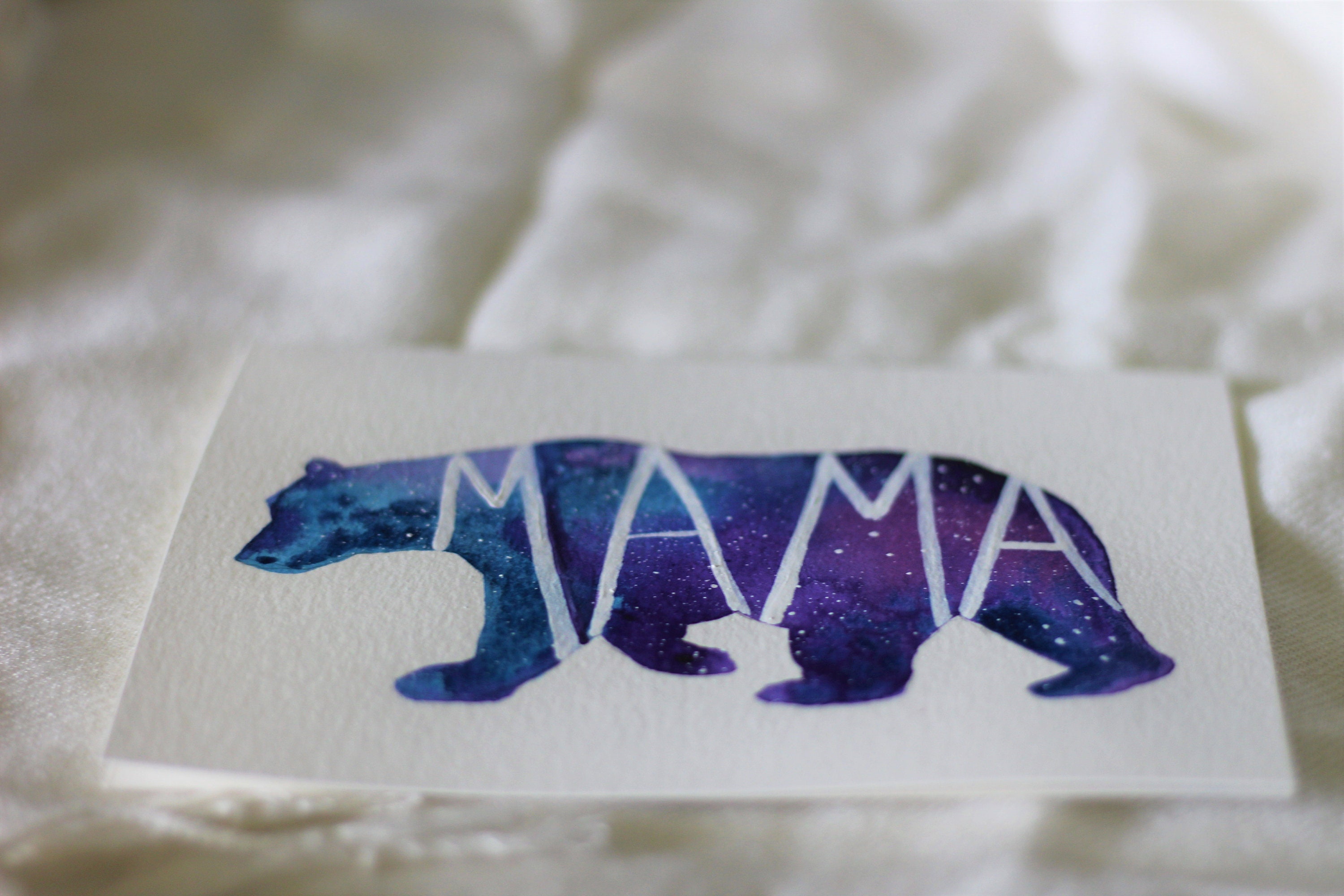 Mama Bear Card, Mothers Day Card, Card for Mom, Bear Card for Mom ...