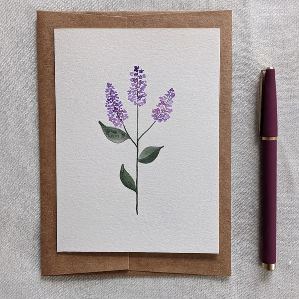 Violet Card - Etsy