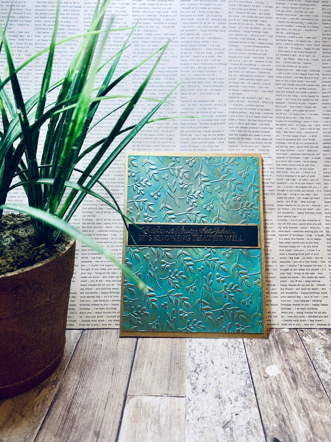 Any Occasion Card//faith Card//handmade Card - Etsy