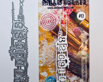 Metal Die Cut Numbers - Etsy