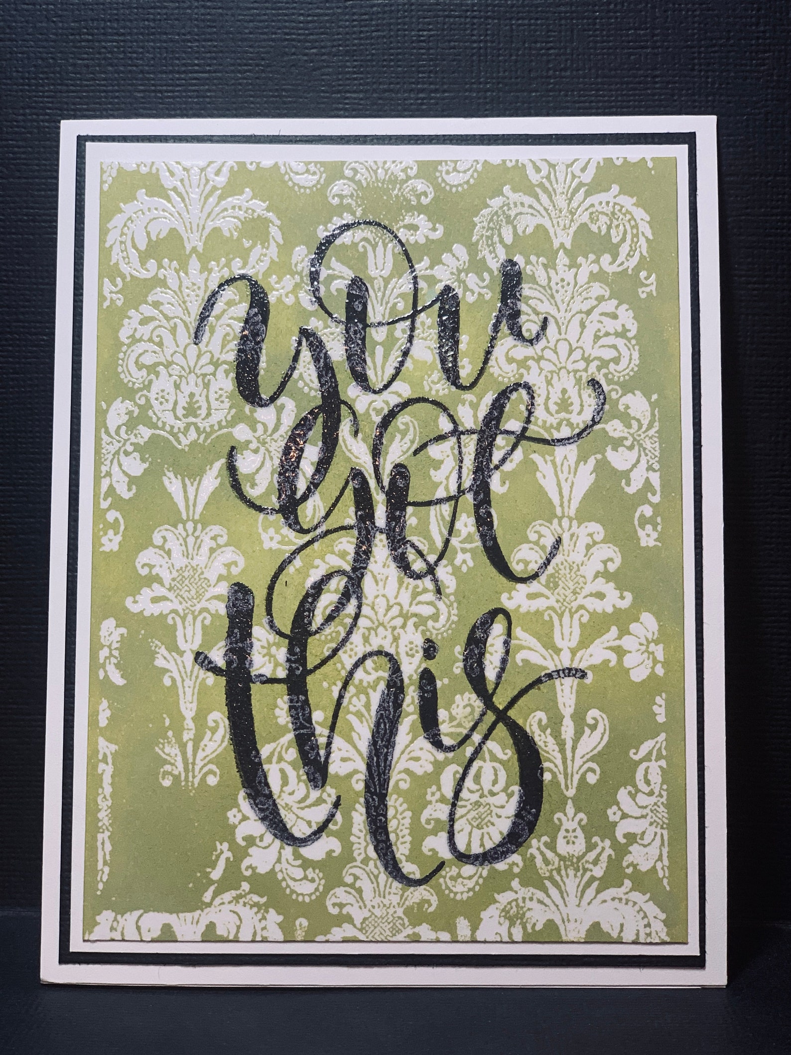 You Got This Card//art Card//any Occasion Card//handmade Card - Etsy