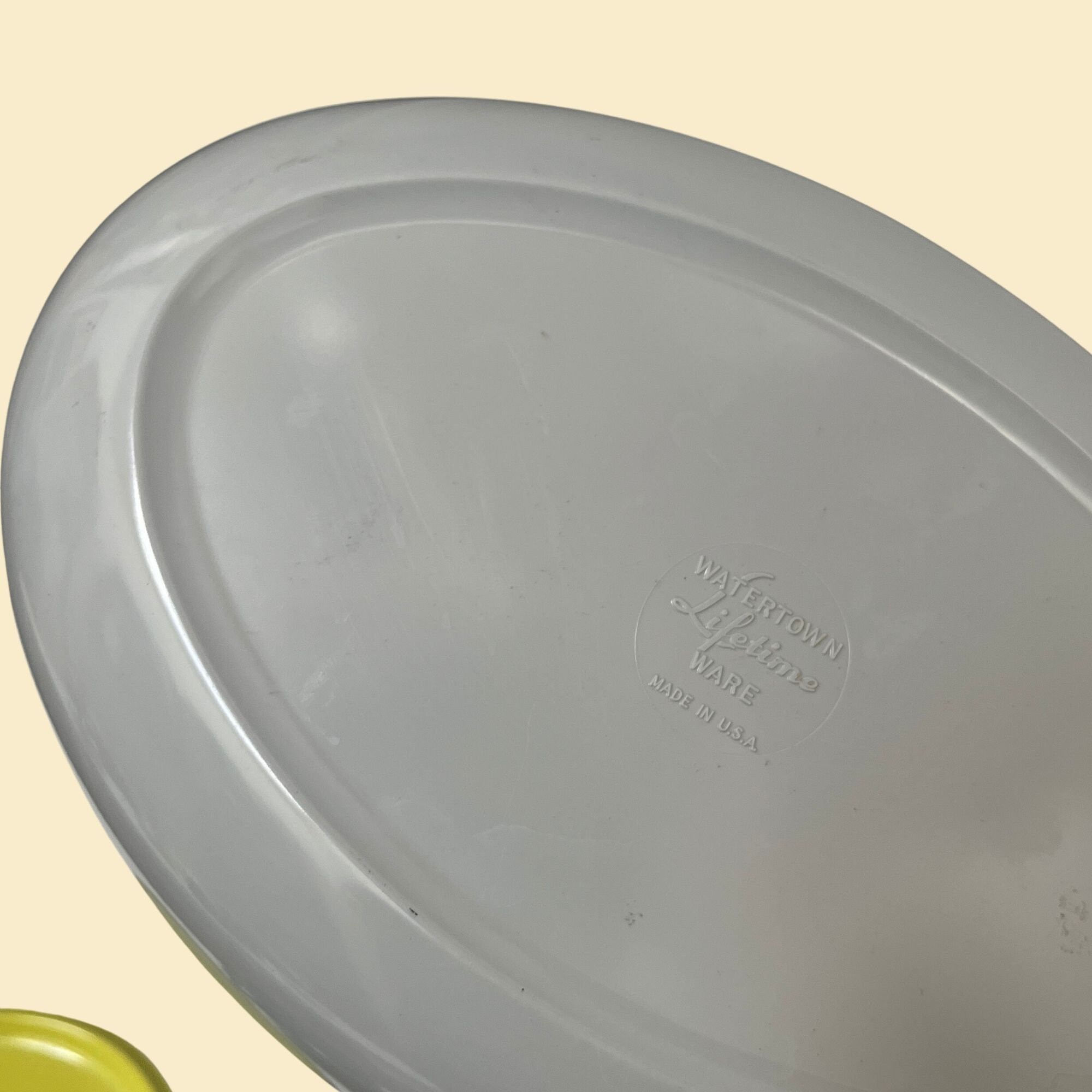 1950s Watertown Lifetime Ware Melmac Set, Serving Dish, Sugar and ...