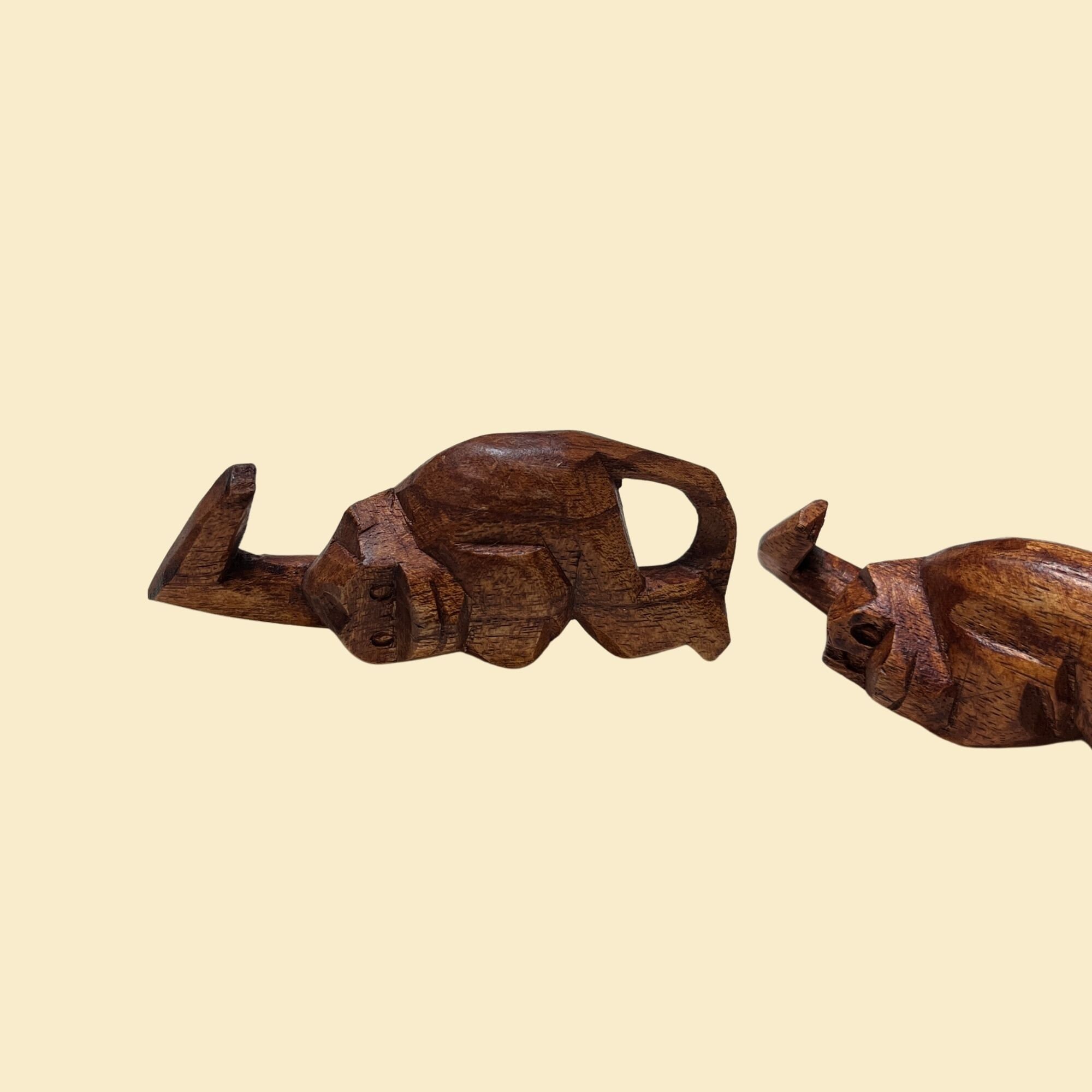 Vintage Monkey Shaped Napkin Rings 1980s Set of 3 Hand Carved - Etsy