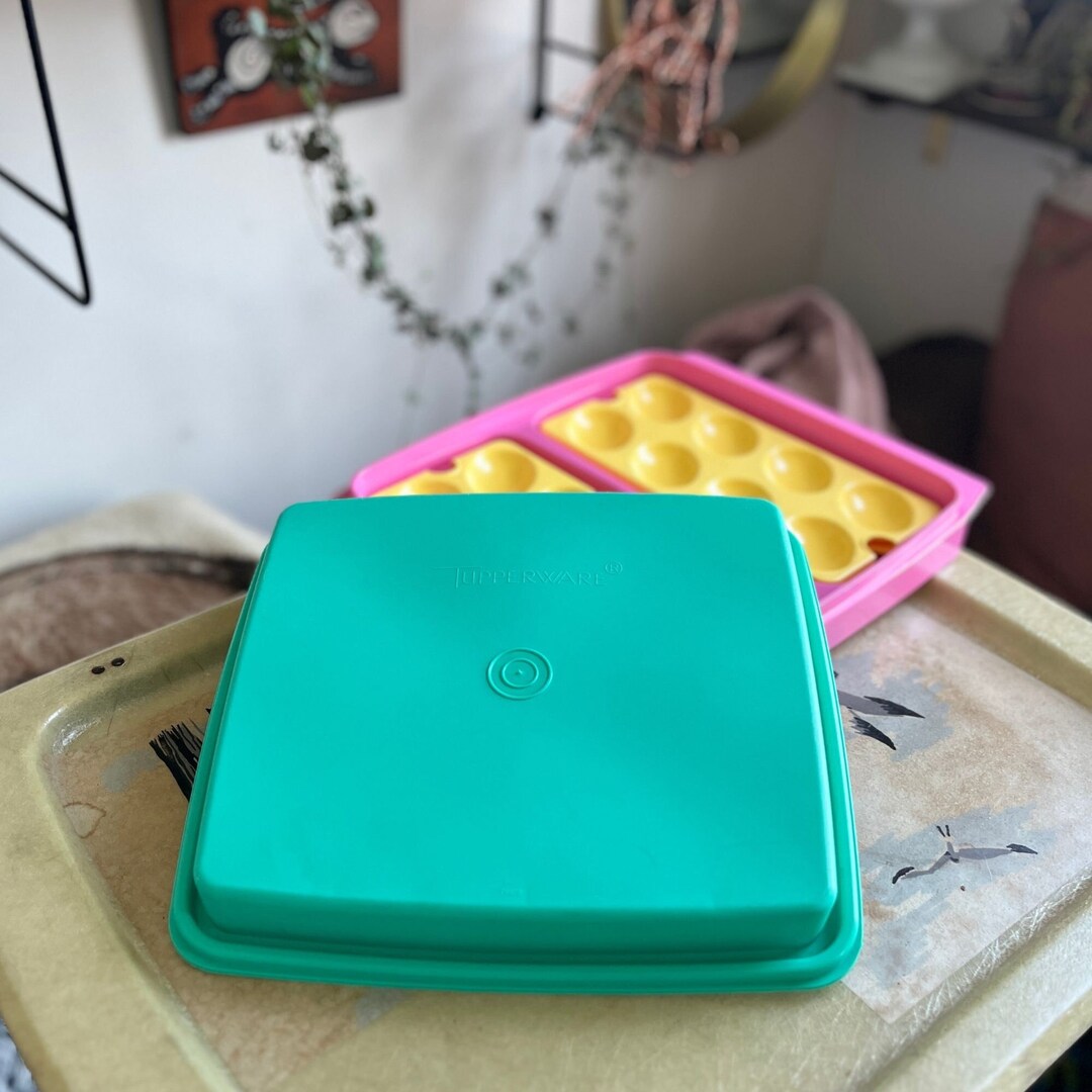 70s Tupperware Egg Carrier Vintage 1970s Deviled Egg Carrying - Etsy