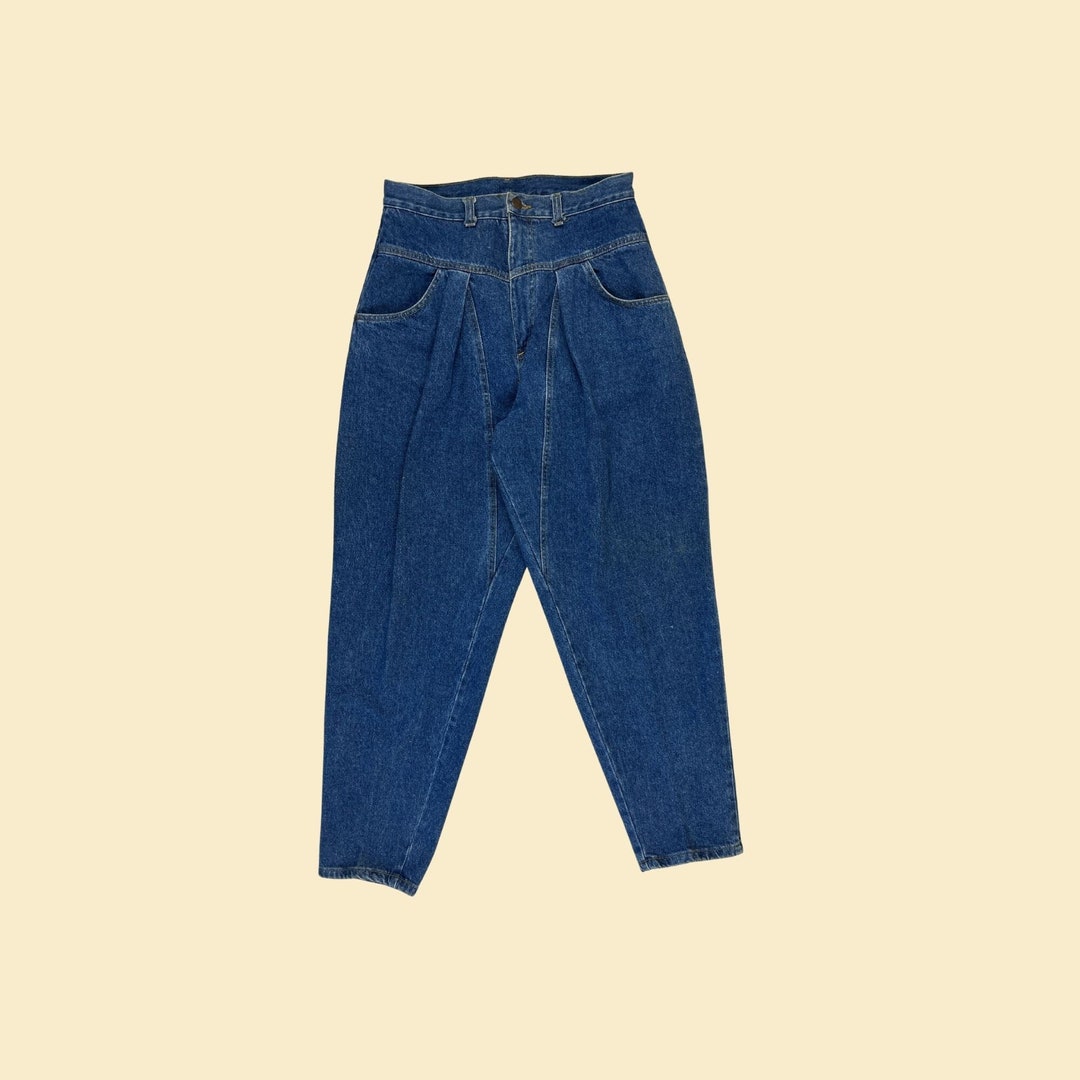 1980s Size 14 Denim Pants by Congo Jeans, Vintage 80s High-waisted ...
