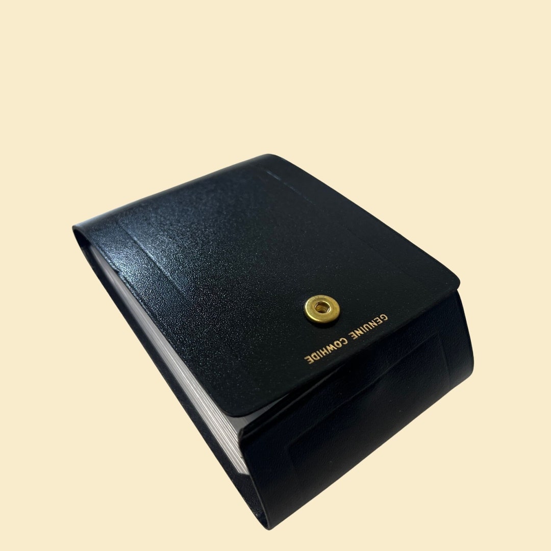 1970s Leather Pocket-sized Photo Album, Vintage Wallet Photo / Book - Etsy