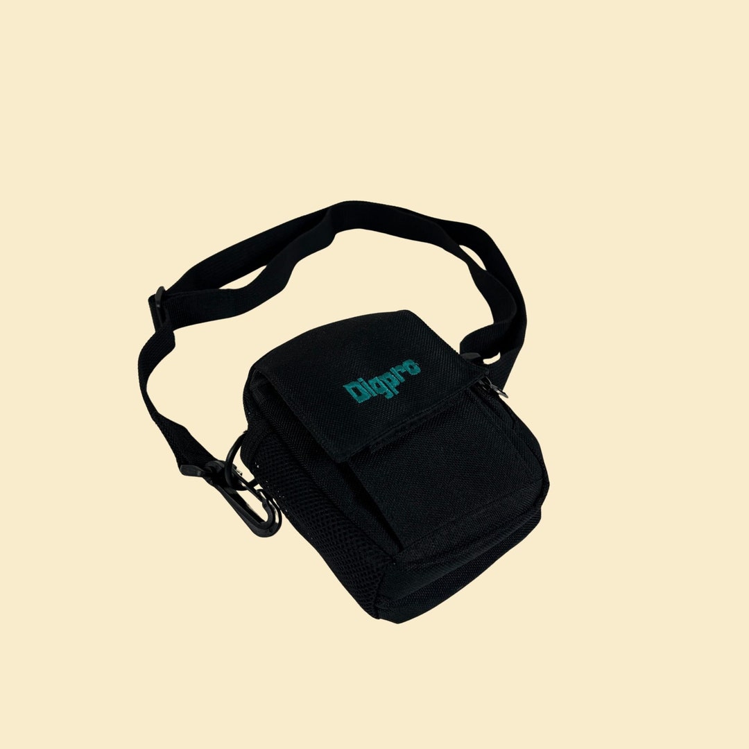 90s/y2k Camera Bag by Dig Pro, Vintage Black/teal Blue Small Camera ...