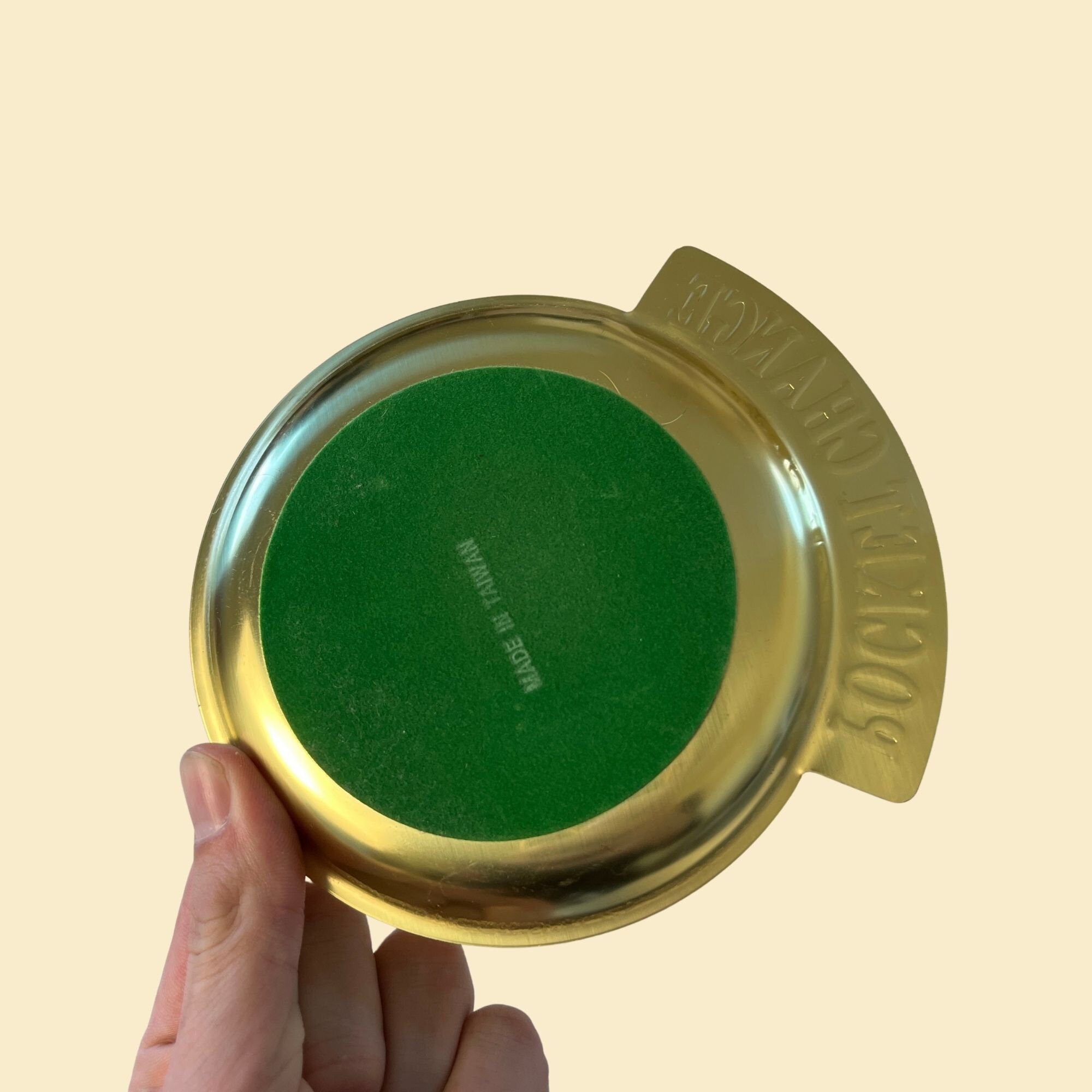 1970s Pocket Change Dish, Vintage Brass Circular Coin Dish - Etsy Australia