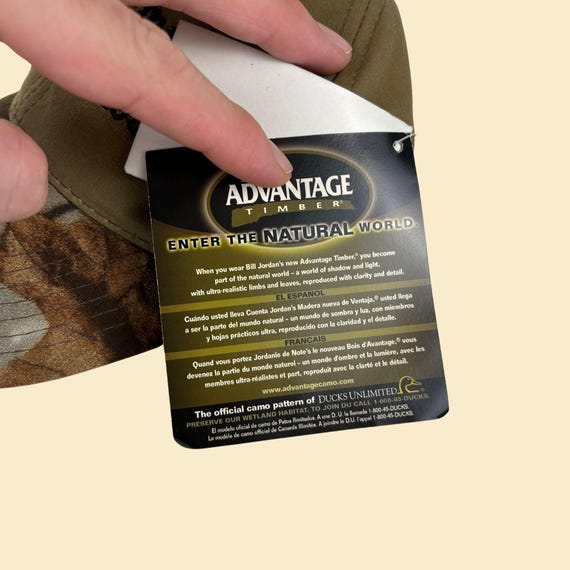 2000s camo/green Duck's Unlimited baseball cap, vinta… - Gem