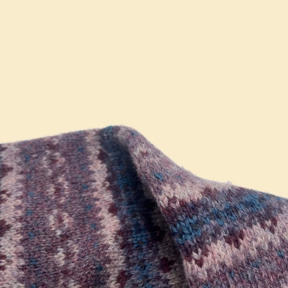 1970s abstract sweater by Austin J, vintage knit 70s … - Gem
