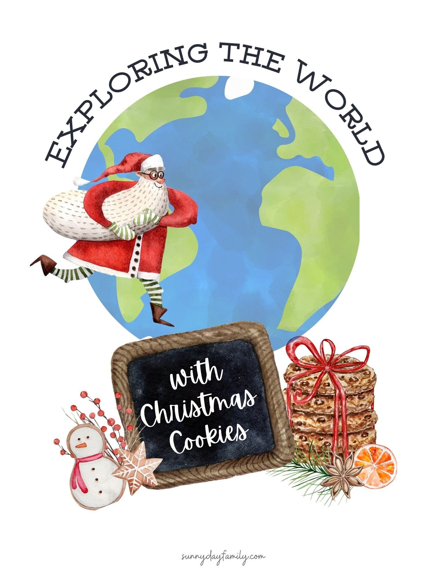 Exploring the World With Christmas Cookies - Christmas Unit Study ...