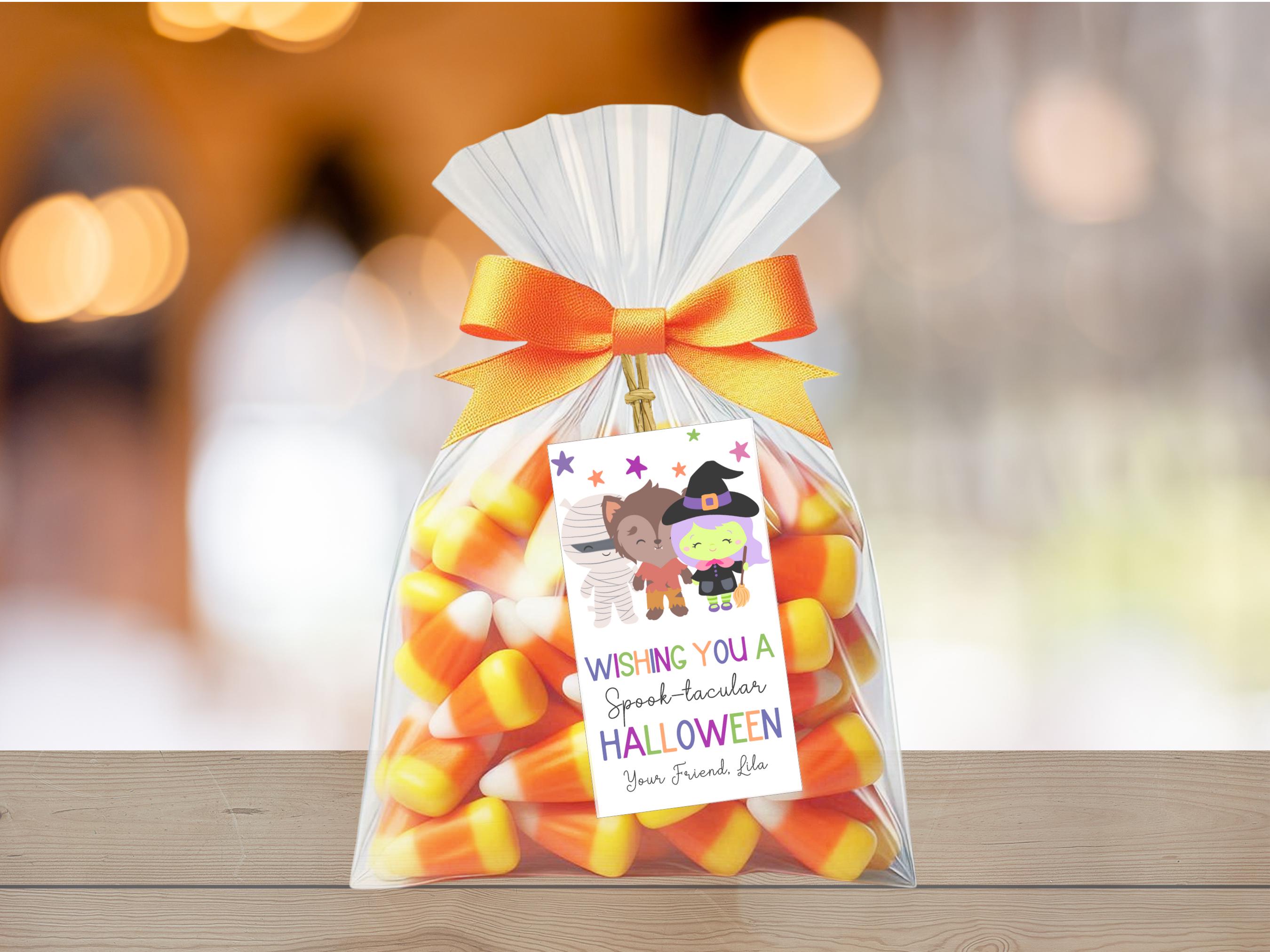 Halloween Favor Tags, Printable Halloween Favor Tags, Halloween Tags ...