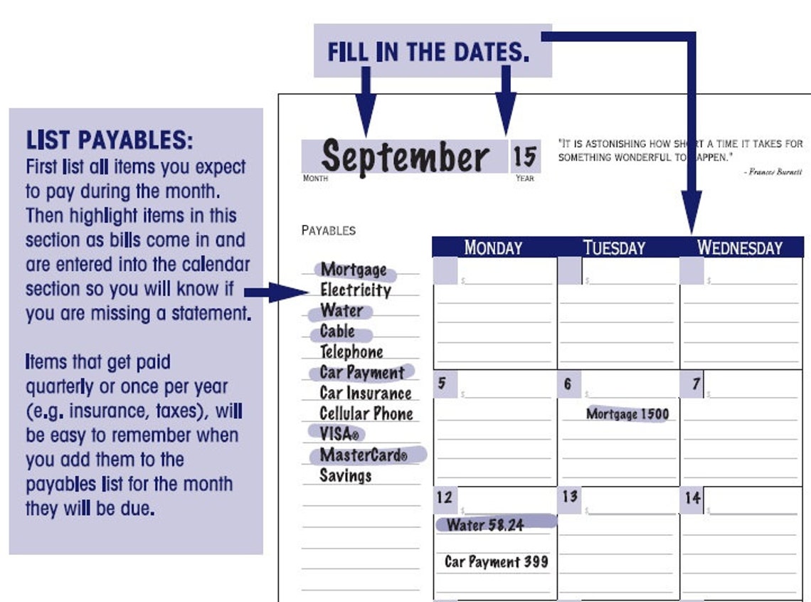 Christian Monthly Budget Planner - Etsy