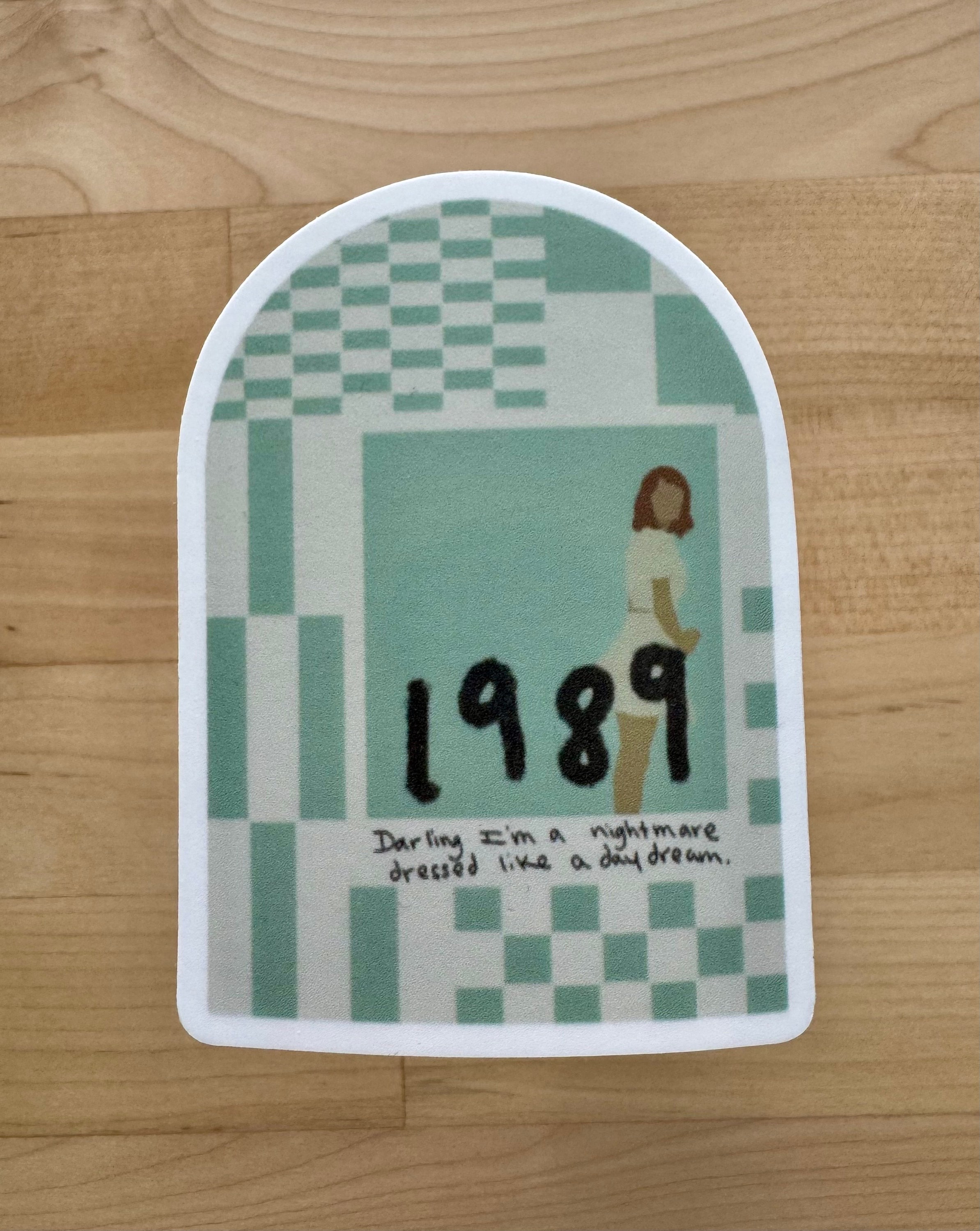 1989 Taylor Swift Sticker Taylor Swift Sticker Taylor - Etsy