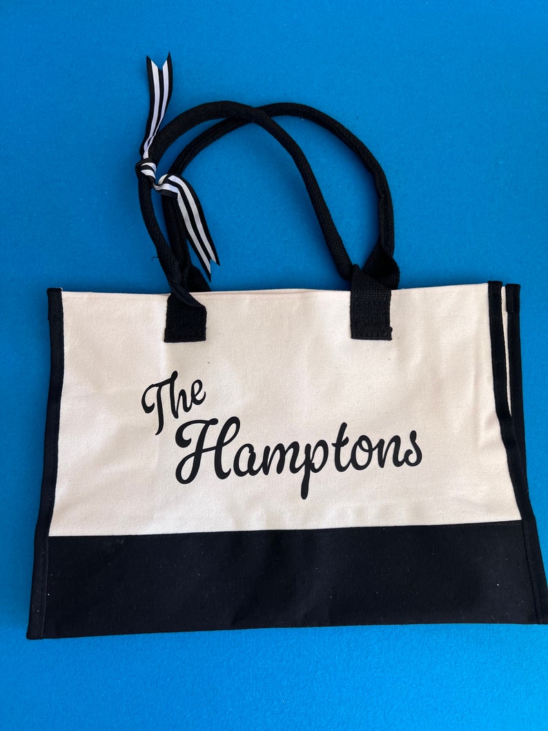 Hamptons Tote Bag - Etsy