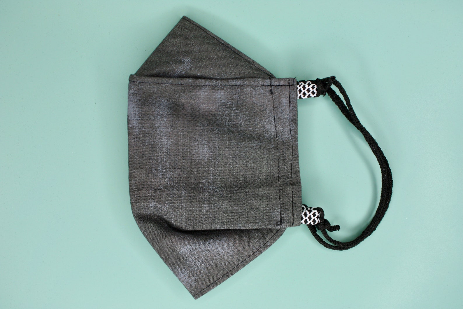 Distressed Gray Mask-octagon Style - Etsy