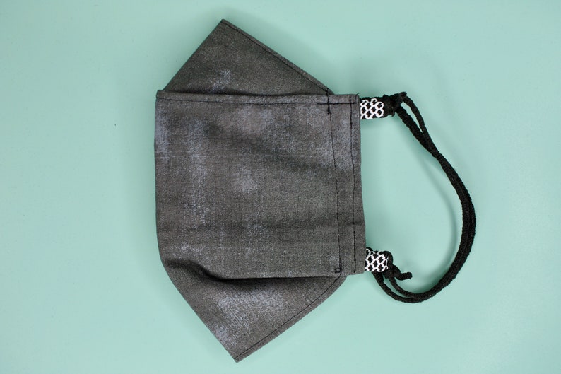 Distressed Gray Mask-octagon Style - Etsy