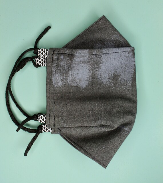 Distressed Gray Mask-Octagon Style | Etsy