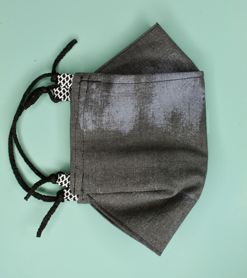 Distressed Gray Mask-octagon Style - Etsy