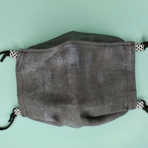 Distressed Gray Mask-octagon Style - Etsy