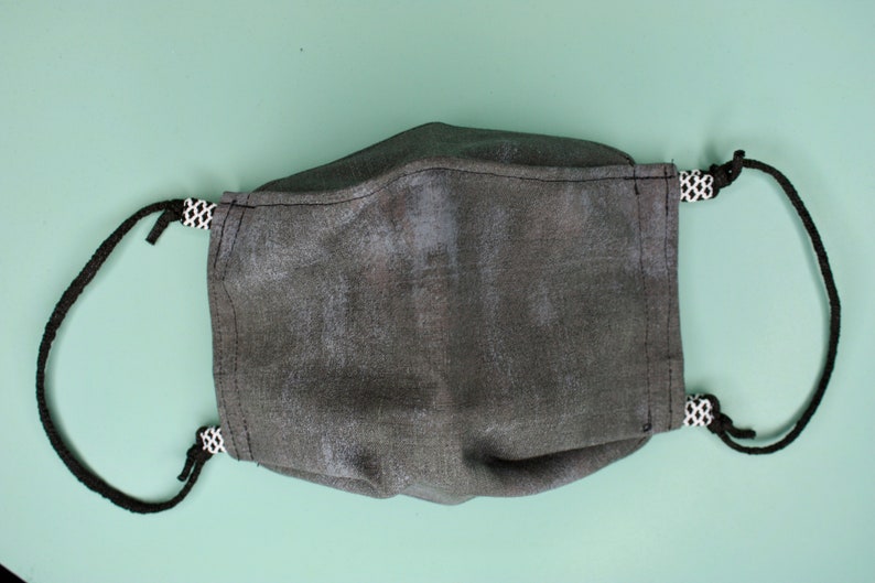 Distressed Gray Mask-octagon Style - Etsy